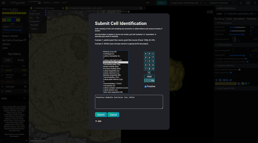 [addon] Cell Identification Helper - FlyWire
